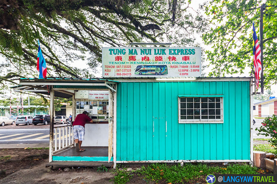 The Tenom to Kota Kinabalu bus ride, a Scenic Adventure - LANGYAW
